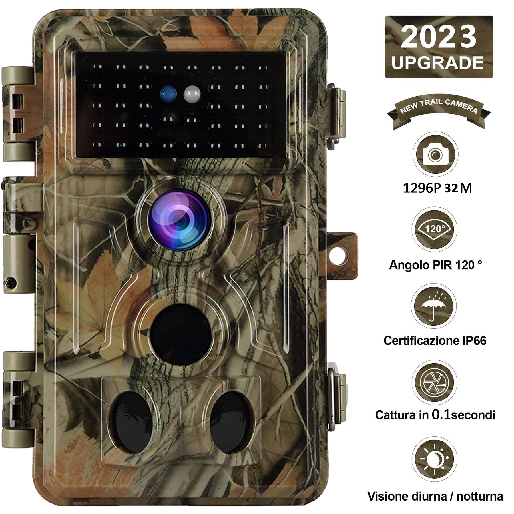 BlazeVideo Fototrappole Professionali -Guarda Ambiente:Natura e Caccia